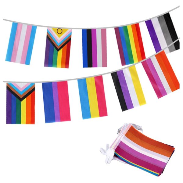 Pride Flag Bunting - Rainbow Republic