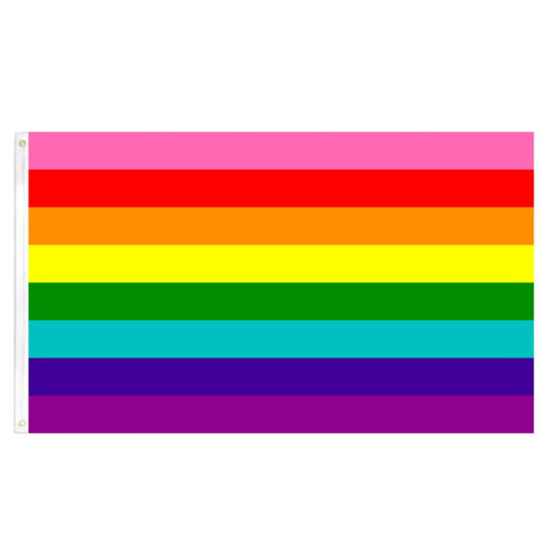 Gilbert Baker 8 Stripe Pride Flag - Rainbow Republic