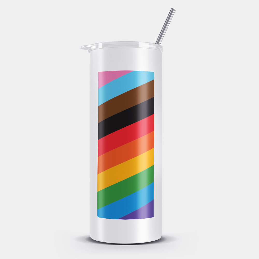 Progress Pride Colours Tumbler - Rainbow Republic