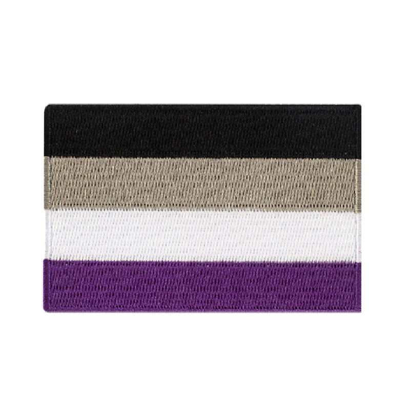 Asexual (Ace) Pride Patch - Rainbow Republic