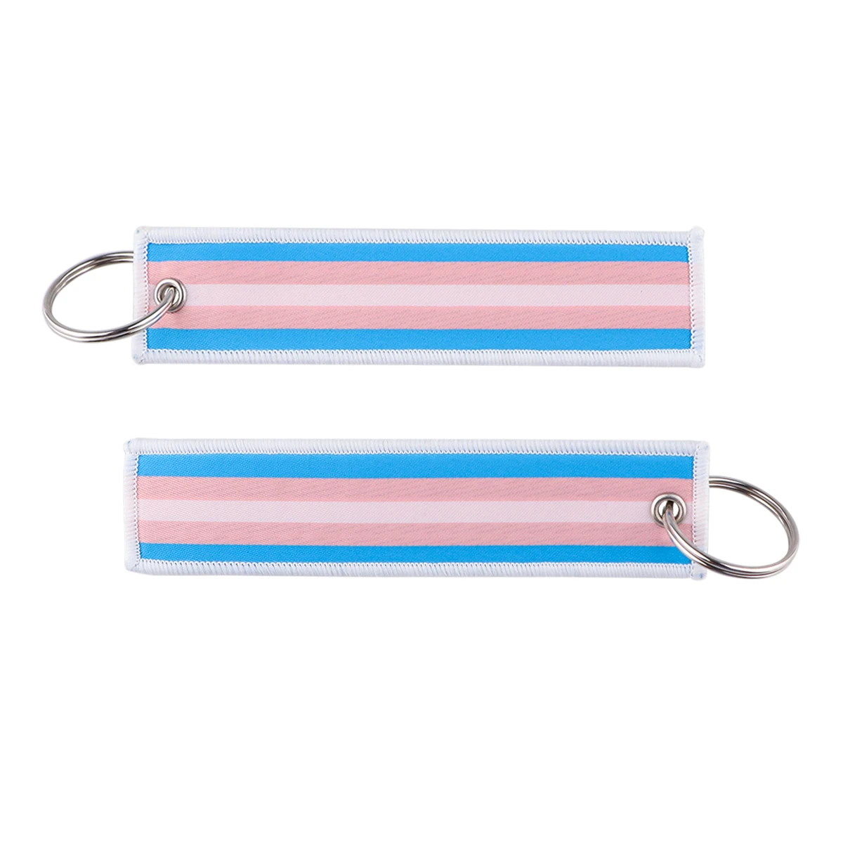Transgender (Trans) Pride Keychain - Rainbow Republic