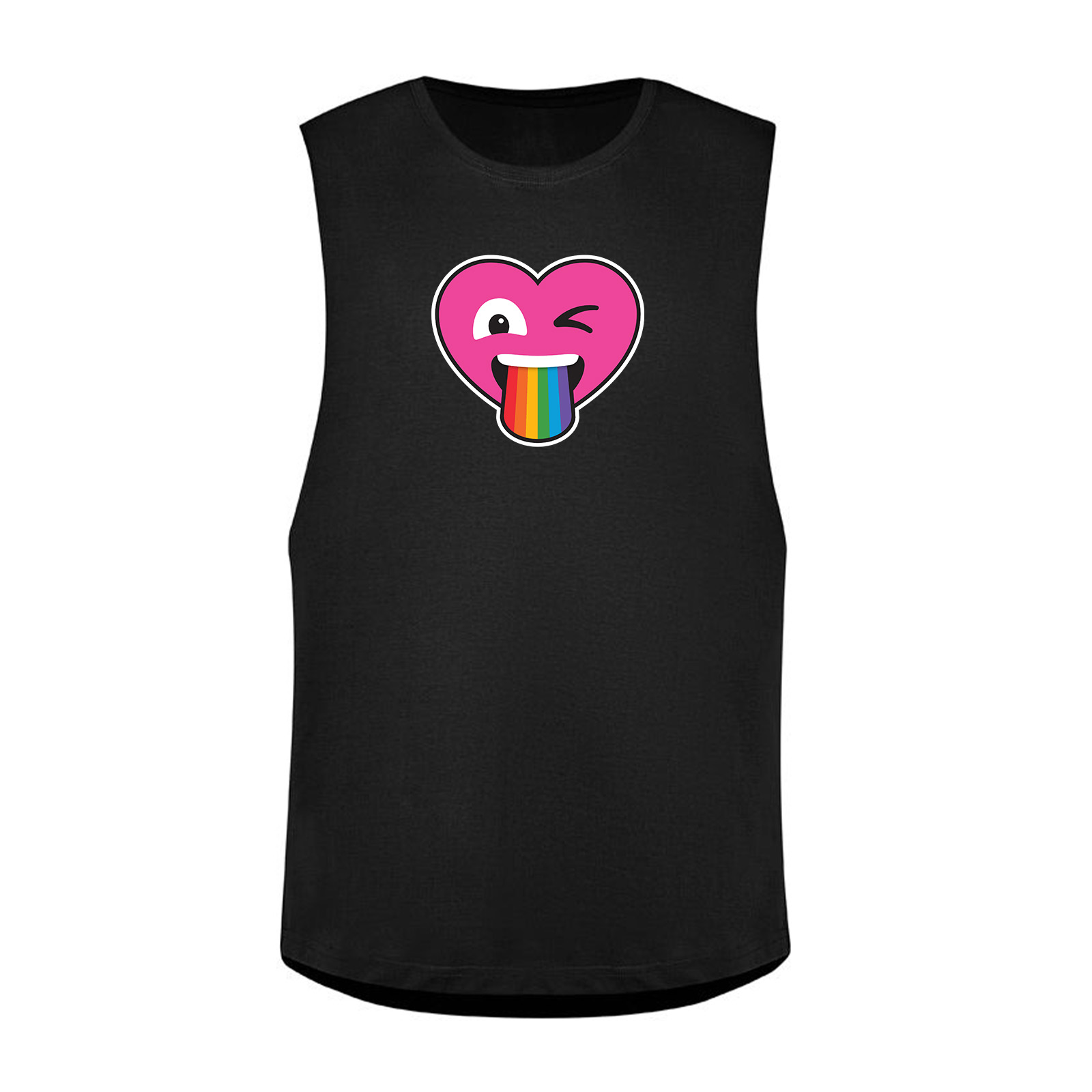 Cheeky Pride Heart Tank - Rainbow Republic