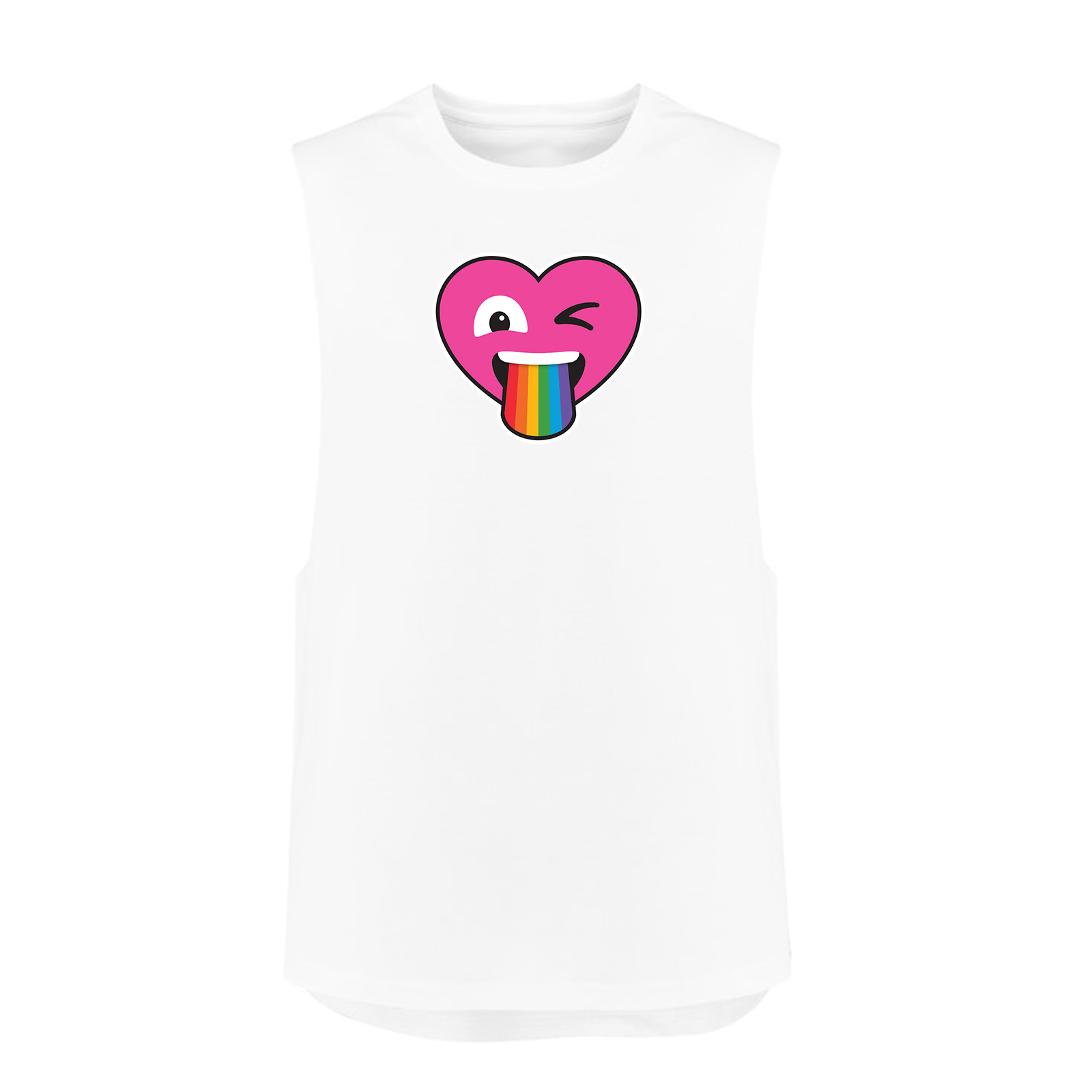 Cheeky Pride Heart Tank - Rainbow Republic