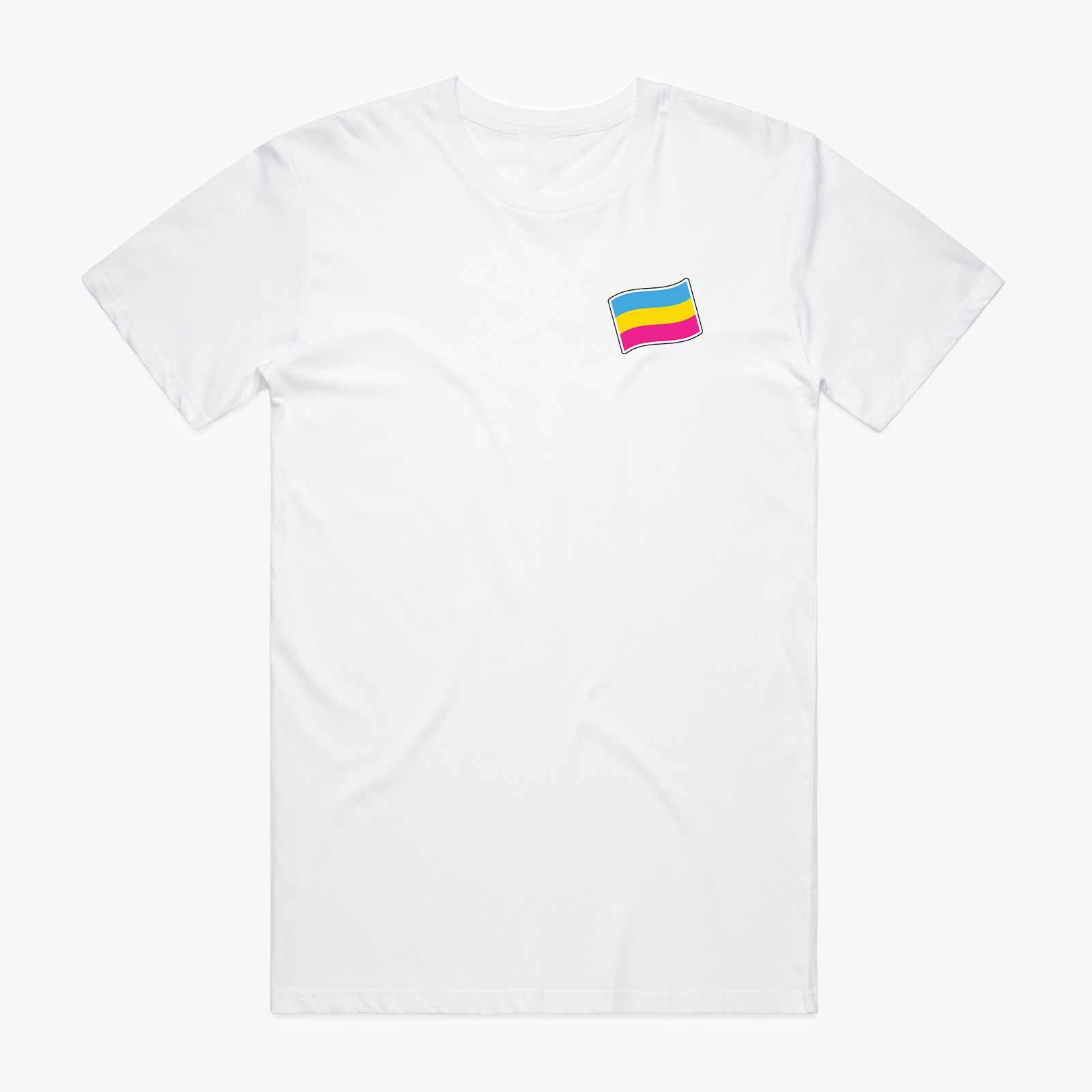 Pansexual Pride Chest Flag - Rainbow Republic