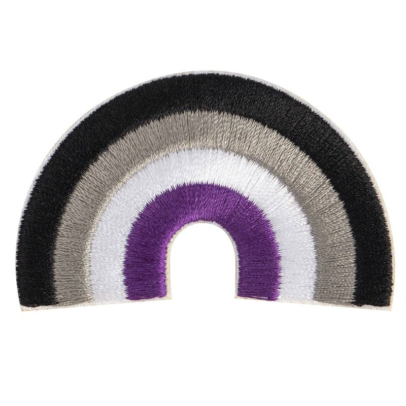 Asexual Rainbow Patch - Rainbow Republic