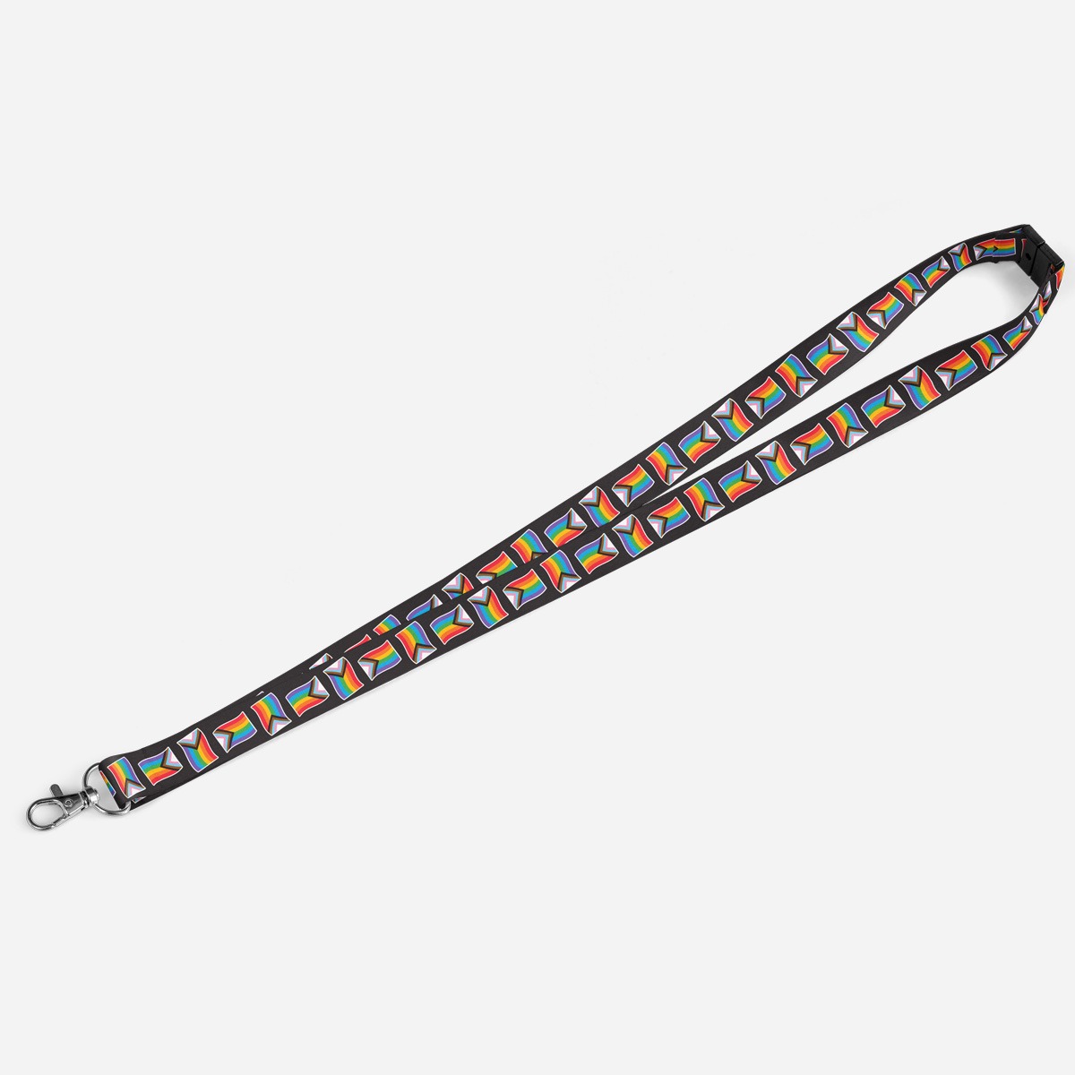 Progress Pride Flag Lanyard - Rainbow Republic