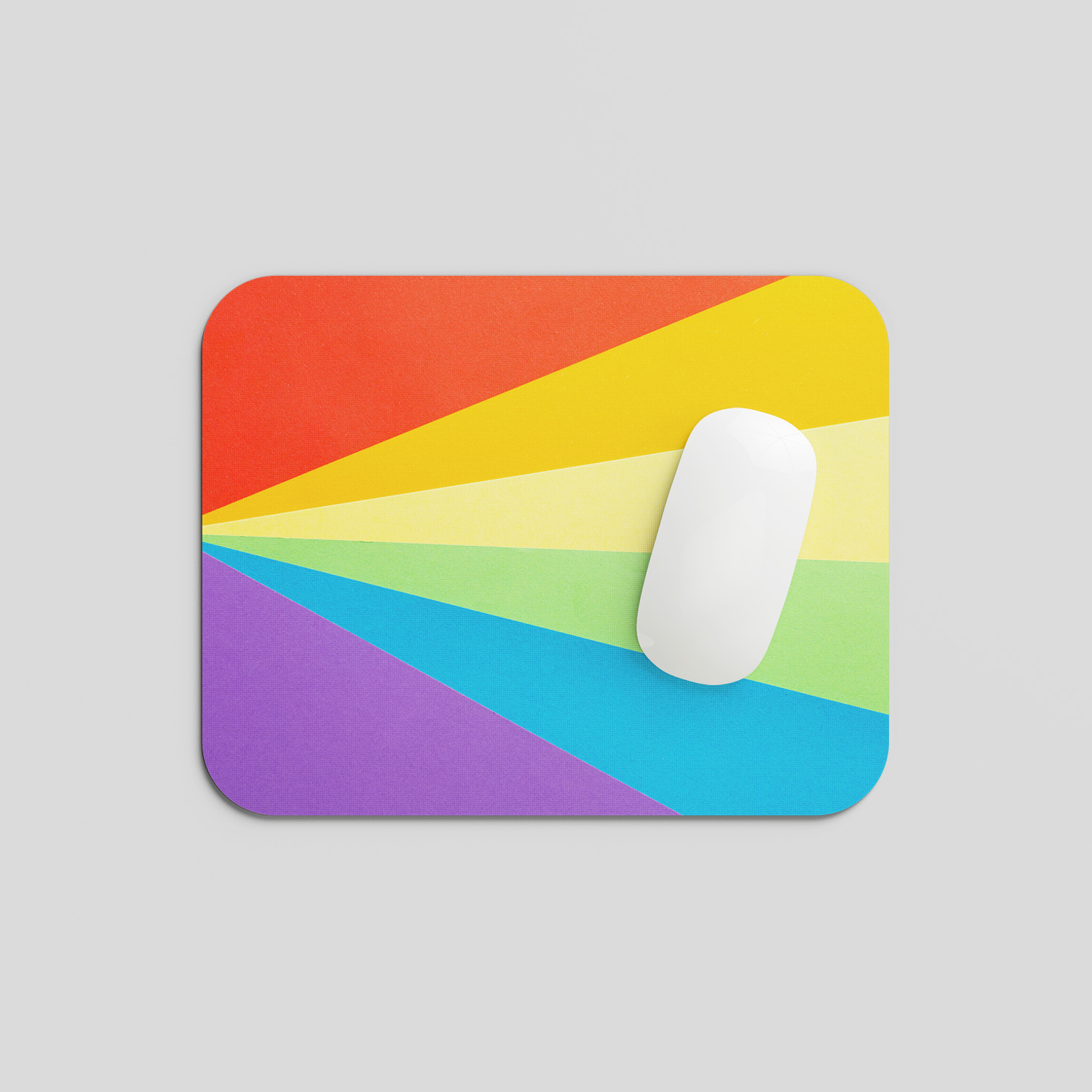 Rainbow Burst Mouse Pad - Rainbow Republic