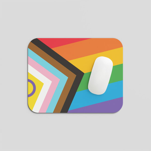Intersex-Progress Pride Mouse Pad - Rainbow Republic