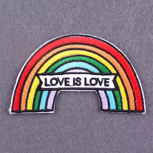Love is Love Rainbow Patch - Rainbow Republic