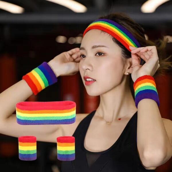 Rainbow Sweat Bands - Rainbow Republic